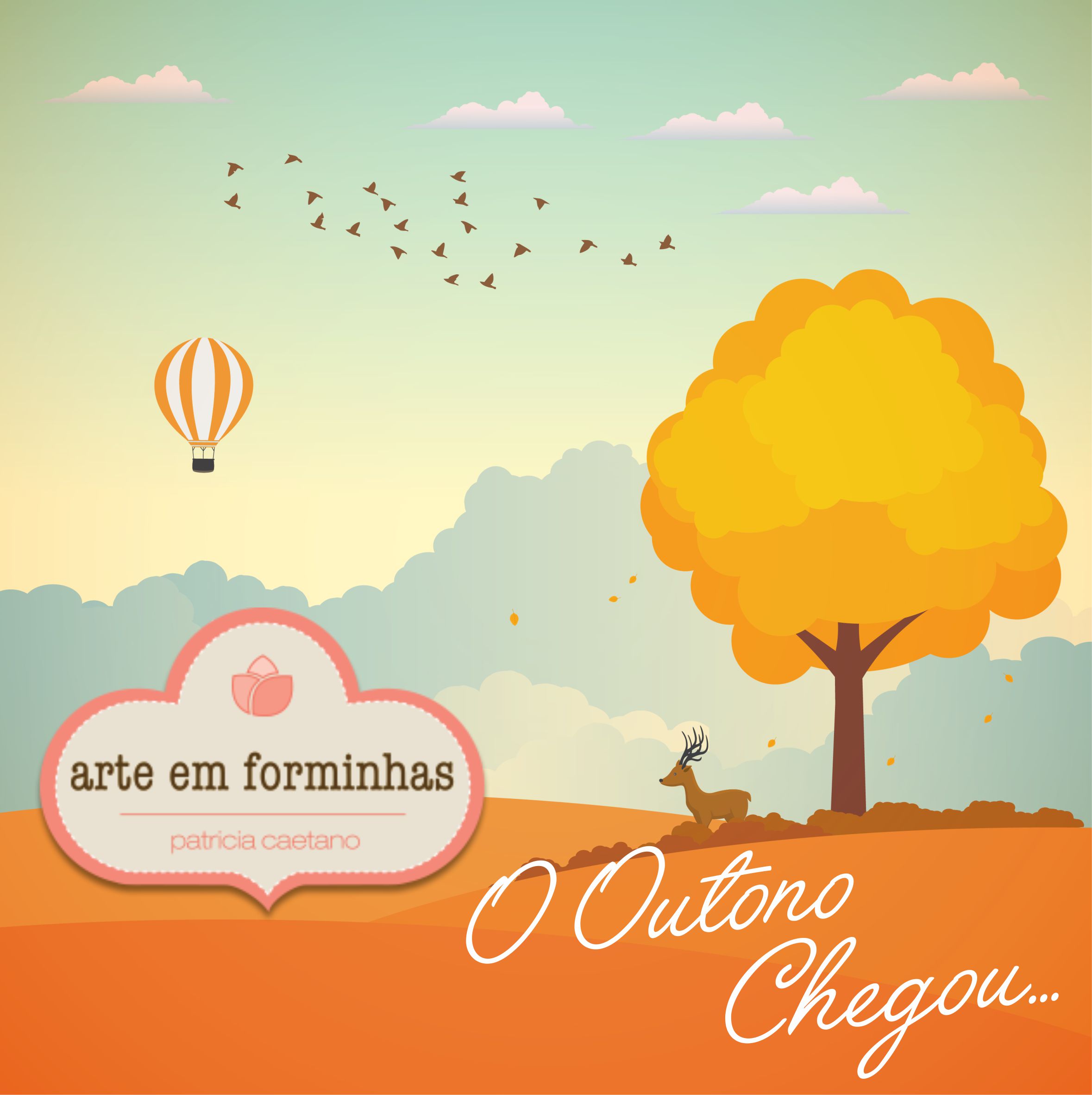 O Outono Chegou!! | Arte Em Forminhas